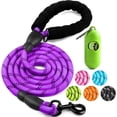6 FT Heavy Duty Reflective Dog Leash, 1/2 Inch Wide Strap, Soft Padded ...