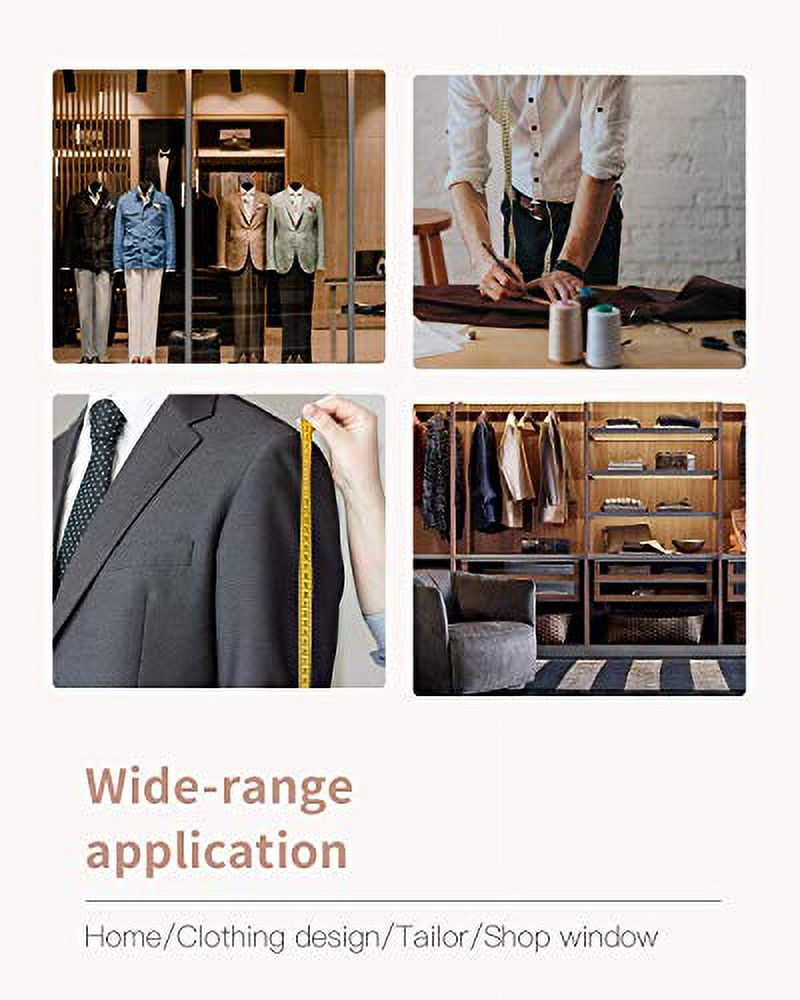 6 FT Male Mannequin Full Body Mannequin Stand Dress Forms Man Clothing ...