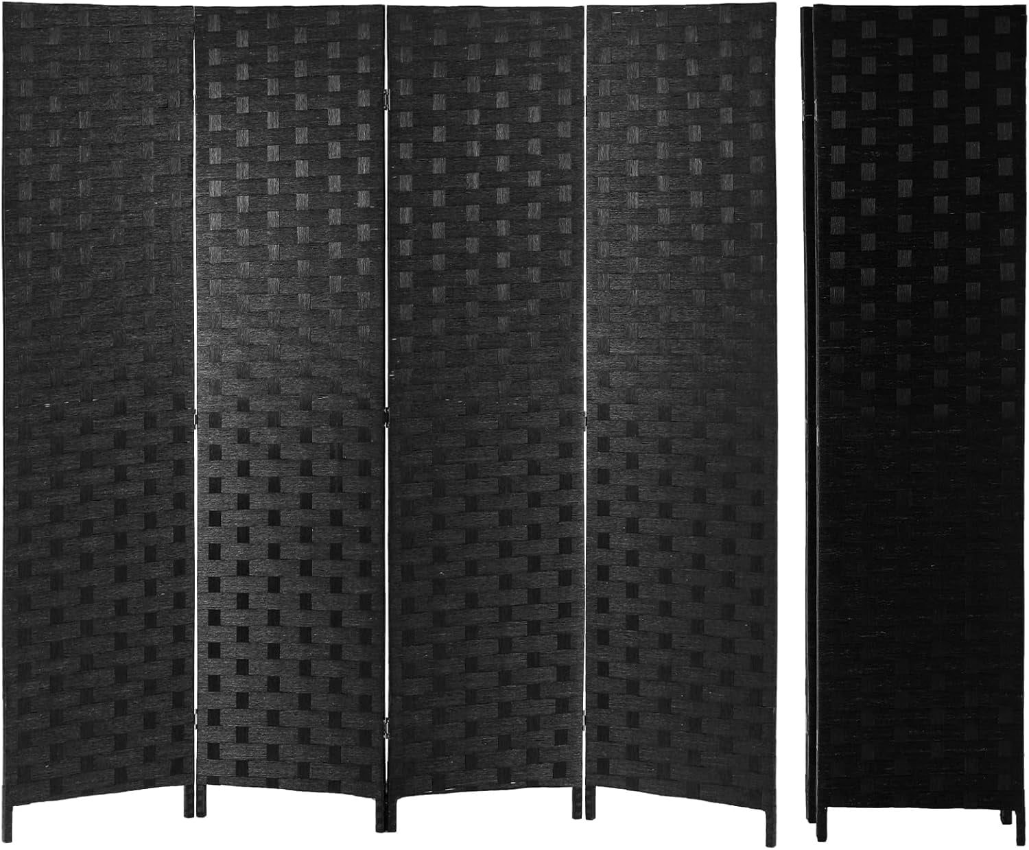 6 FT Tall Room Divider Panel,4 Panel Room Partitions and Dividers ...