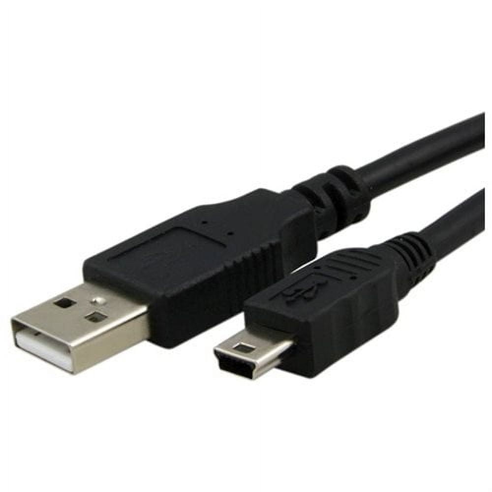 6 FT USB 2.0 A To Mini B 5-Pin USB Cable Compatible with Canon EOS 50D ...