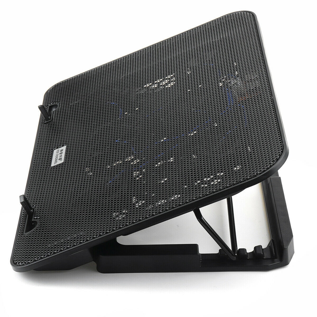 6 Fans USB Quiet Cooling Stand Pad LED Light Radiator Laptop PC ...