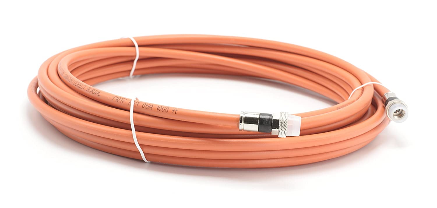 6 Feet (1.8 Meter) - Direct Burial Coaxial Cable 75 Ohm RF RG6 Coax ...