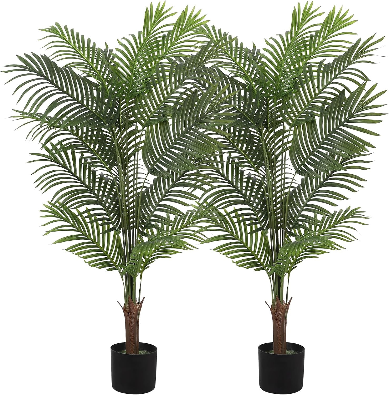 6 Feet Artificial Palm tree, Artificial Palm Tree Fake Areca Tree ...