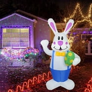 Gemmy Airblown Inflatable Mickey Mouse with Easter Basket, 3.5 ft Tall ...