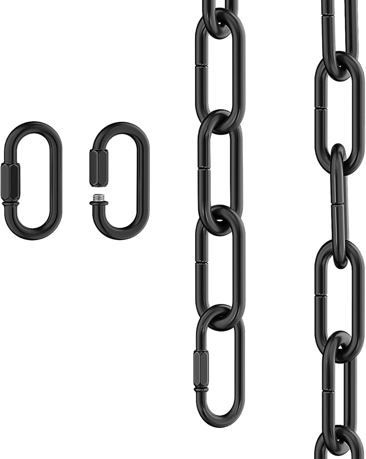 6 Feet Hanging Chain with Connection Locks Pendant Light Fixture Chain ...