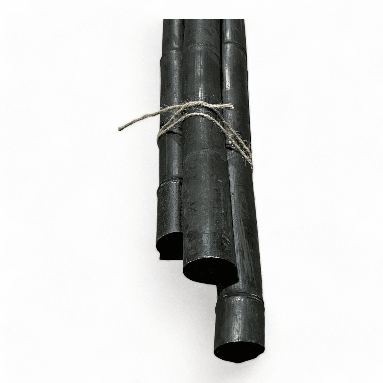 6 Feet Long Natural Thick Red Bamboo Poles 1.5 in WIDE - Pack of 3 ...