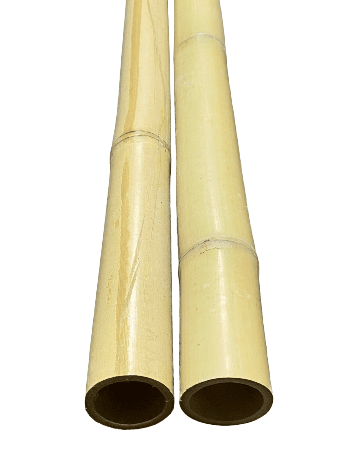 6 Feet Long Natural VERY Thick Beige Bamboo Poles (1.5in - 2in Wide ...