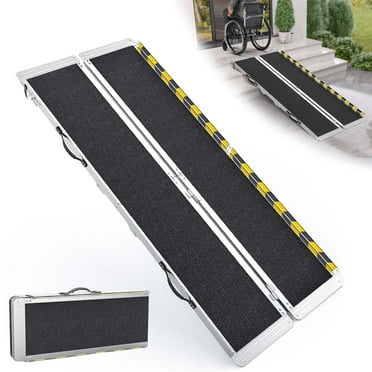 Silver Spring Aluminum 3'L Portable Wheelchair Access Ramp for Home ...