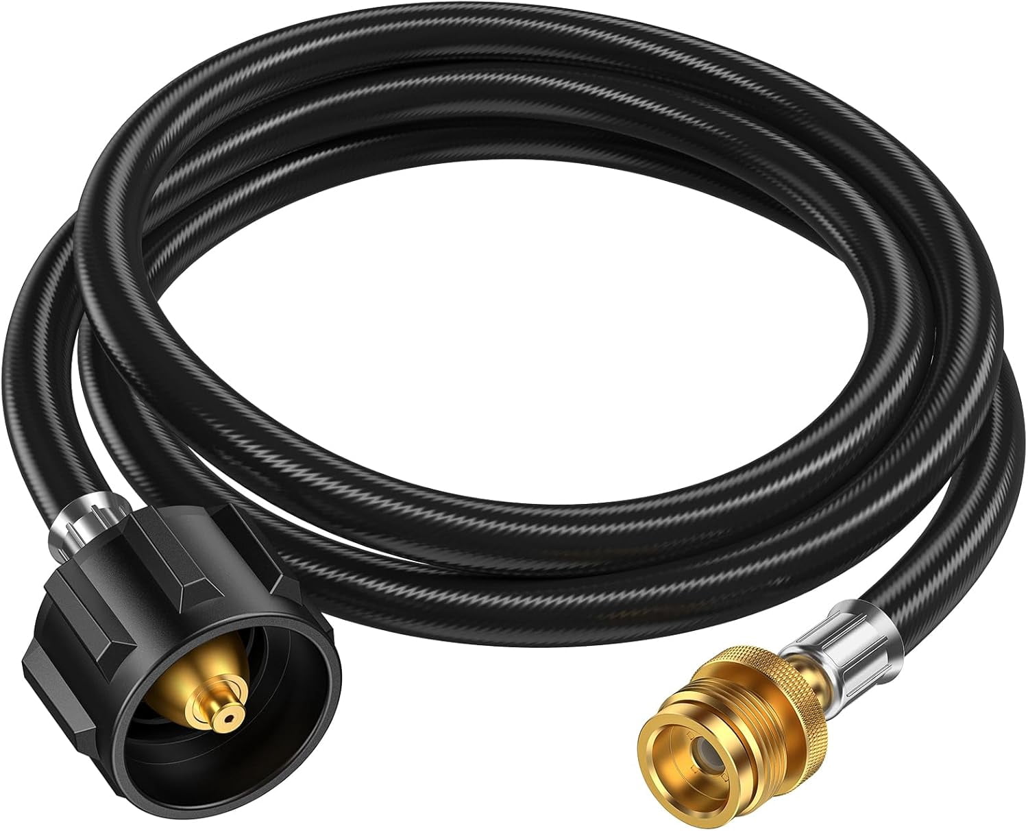 6 Feet Propane Hose Adapter 1lb to 20lb，Propane Adapter 20lb to 1lb ...