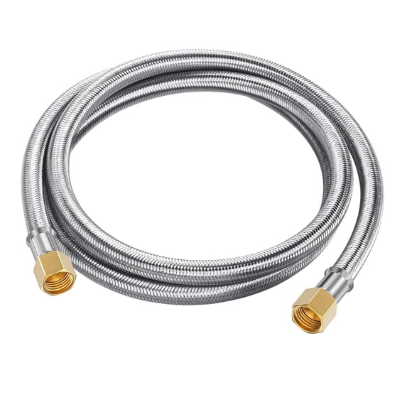 6 Feet Propane Hose Extension, Braided 3/8" Propane Extension Gas Line ...