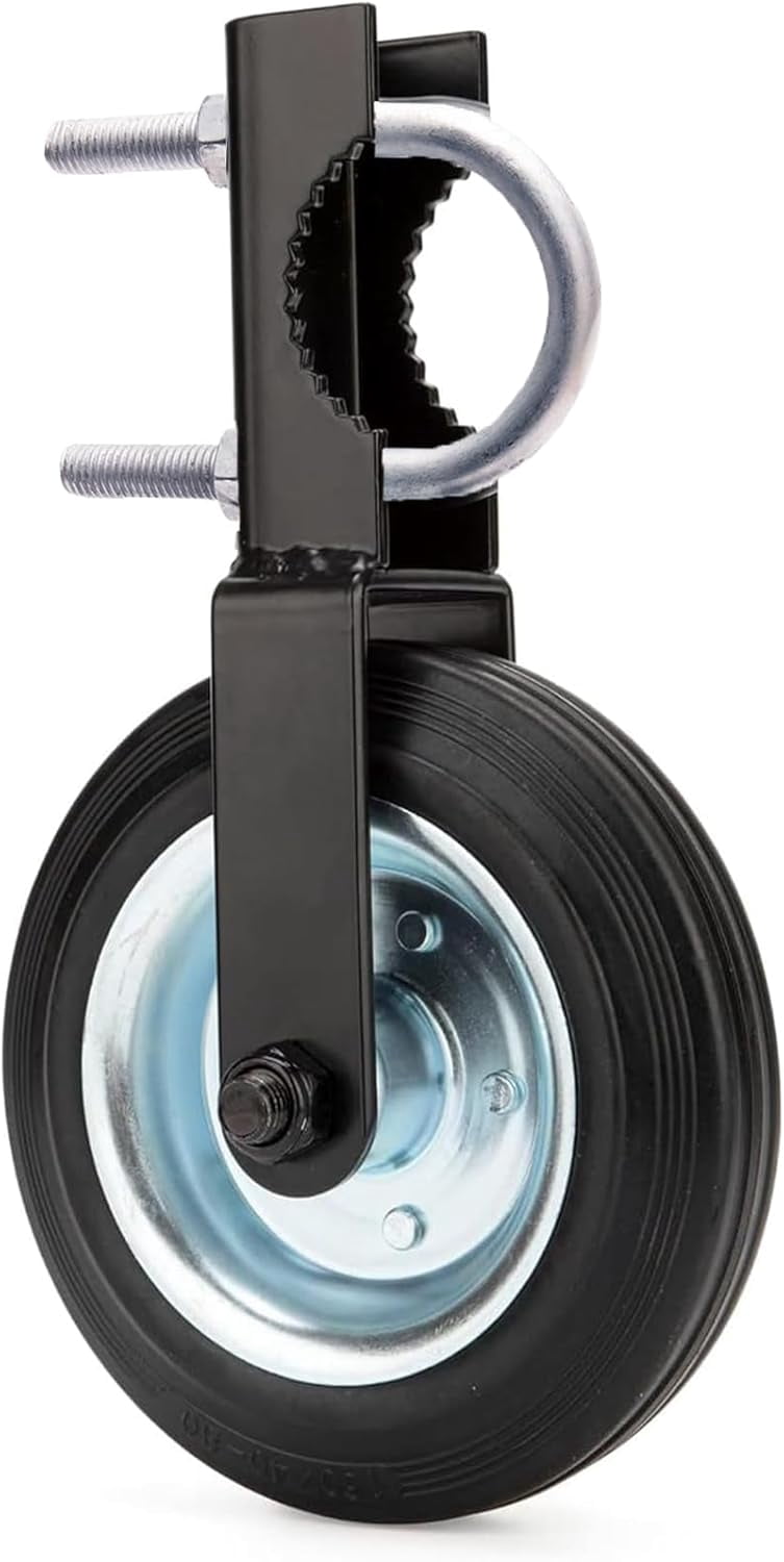 6" Fence Gate Wheels for Metal Tube Driveway Gates Farm Wheel Swing ...