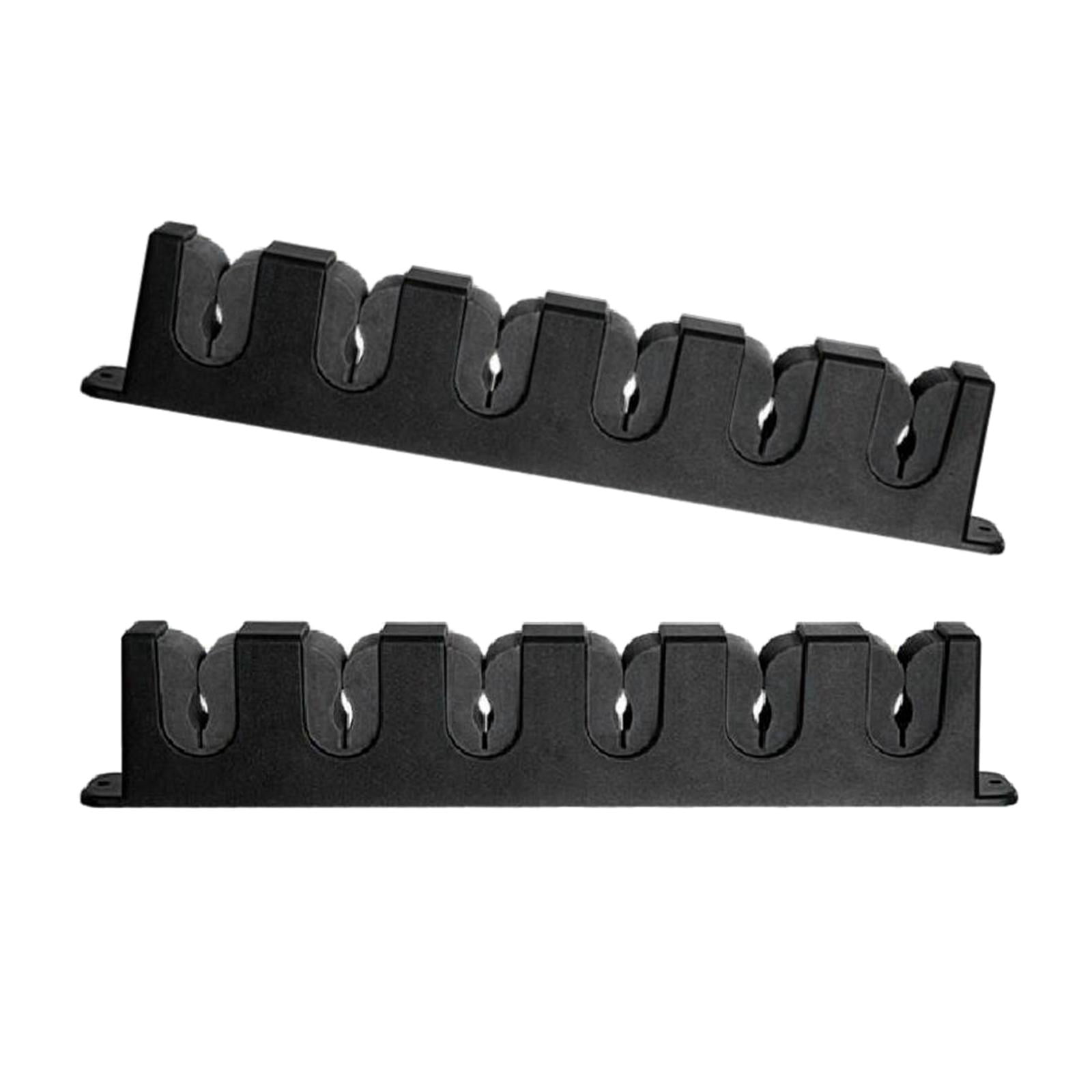 6 Fishing Rod Wall Rack Horizontal Mount, Easy Setup for Garage Boat ...