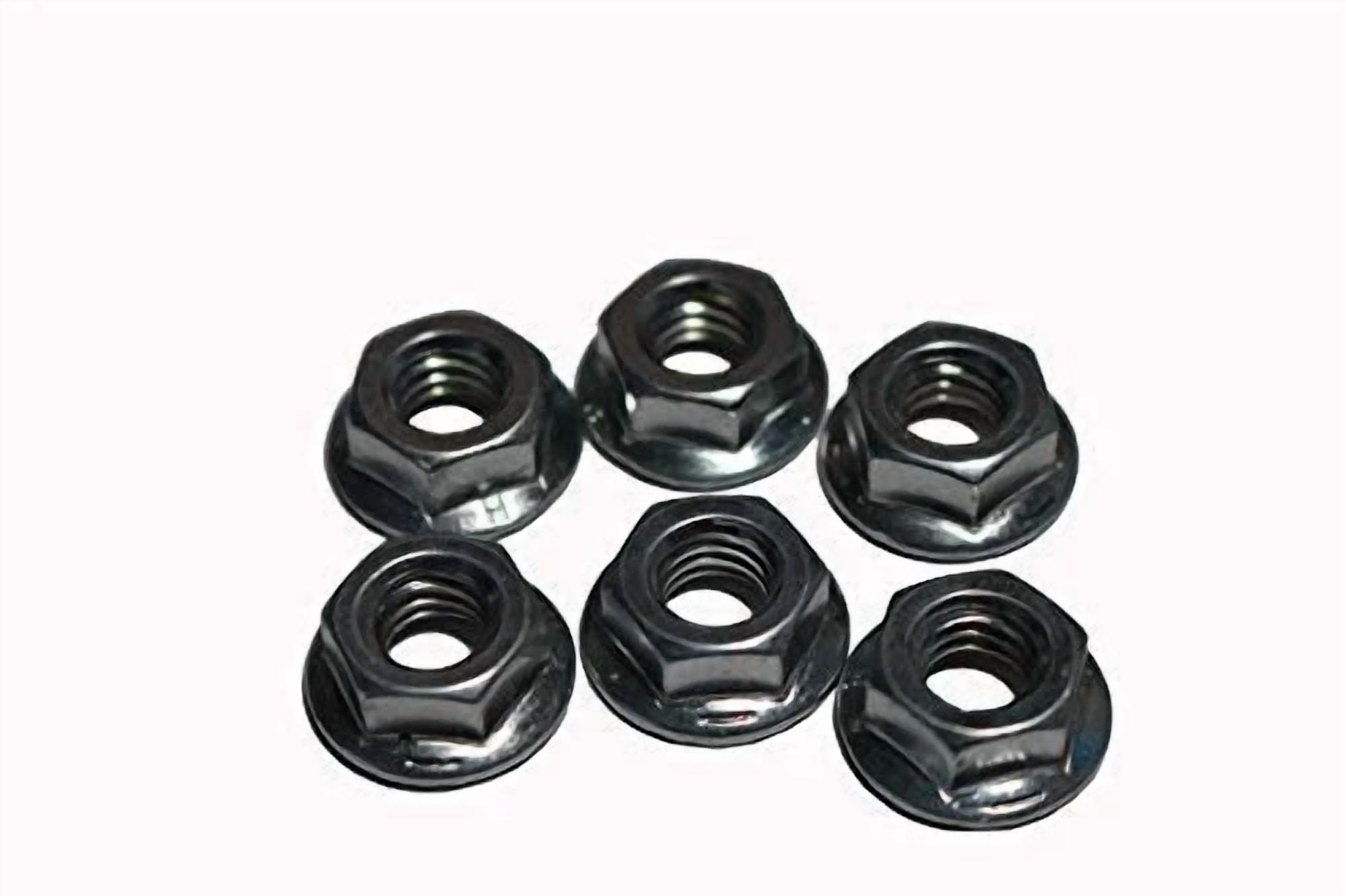 6 Flange Bar Nuts Poulan Echo Cs-400 Husqvarna 55 440 455 460 Rancher ...