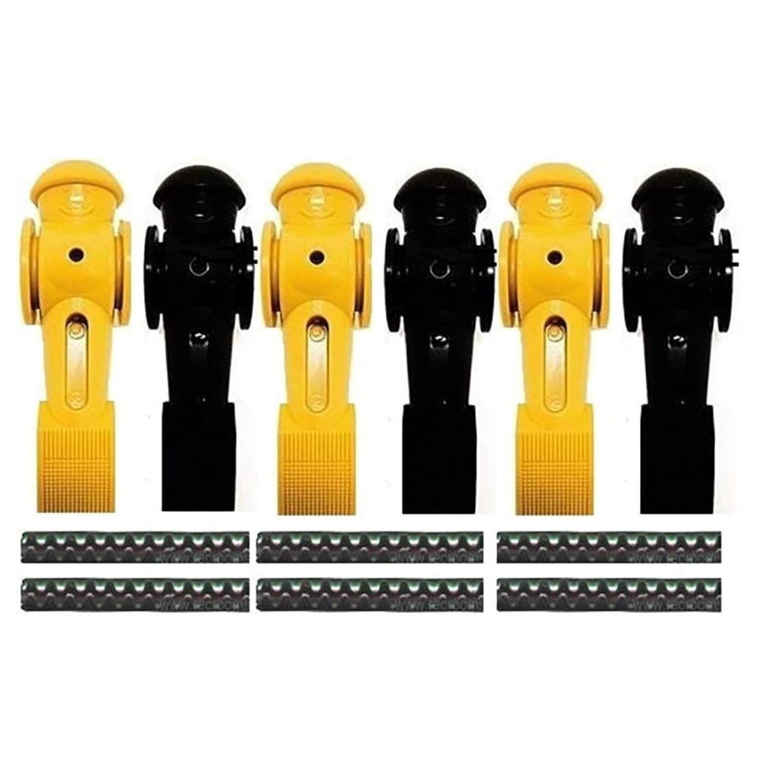 6 Foosball Men Counter Balanced Roll Pin - Walmart.com