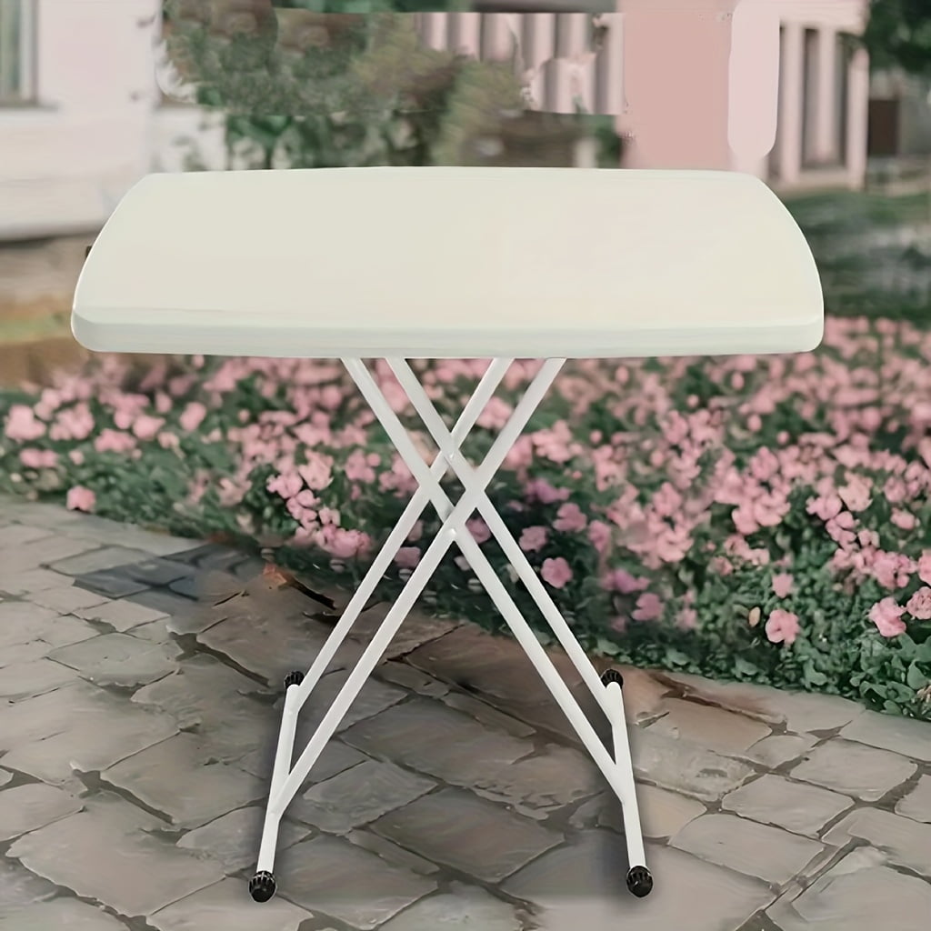 Extra Long Folding Table with Handle, Lightweight Portable Table for ...