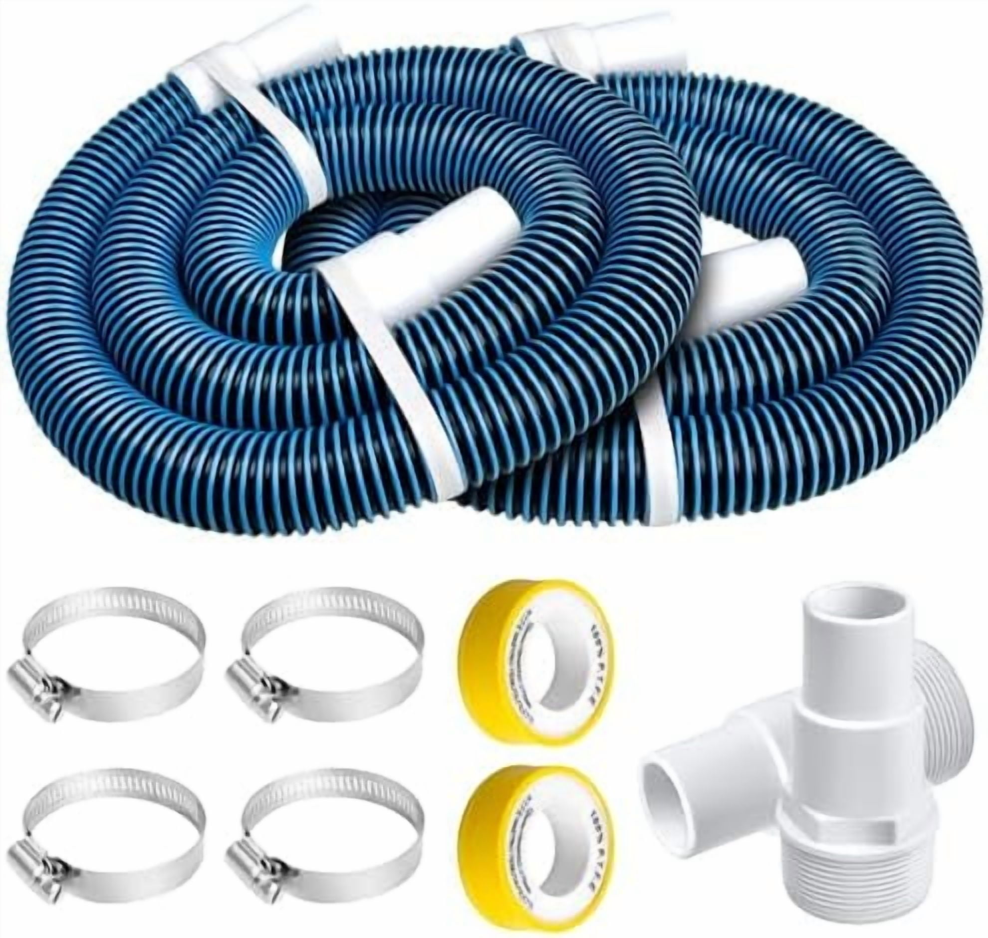 6 Ft Above Ground Pool Hoses for Hayward Filter Pump, 1-1/2" Pool Pump ...