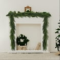 6 Ft Artificial Pine Christmas Garland Unlit Xmas Garland for Christmas ...