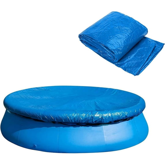 6 Ft Dust Pool Cover Protector-Solar Cover for Round Frame Pools-Pool ...