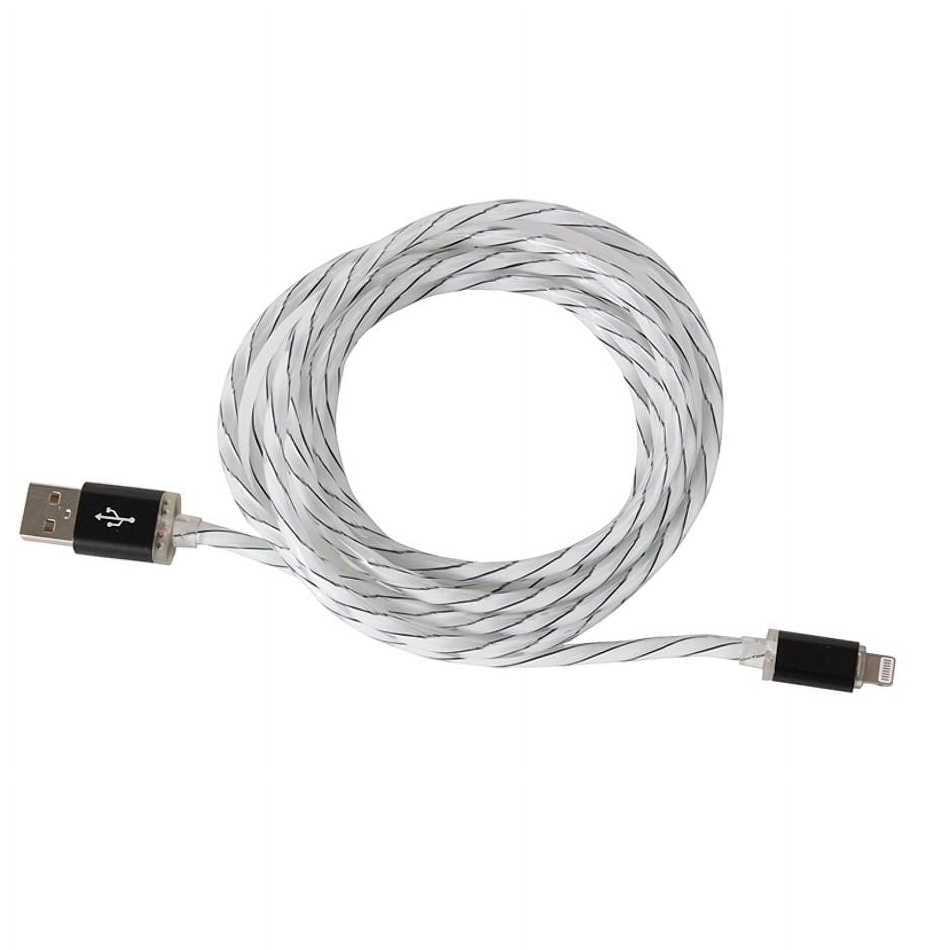 6-Ft. LED Light-Up USB Charging Cables (Lightning) - Walmart.com