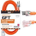 Iron Forge Cable 12 Gauge Extension Cord, 6 ft, Heavy Duty, Outdoor 3 ...