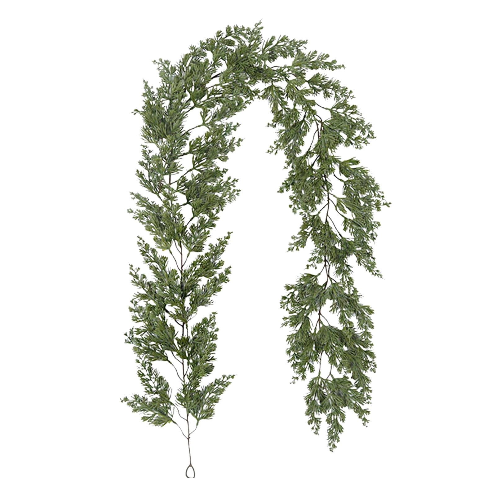 6 Ft Real Touch Christmas Garland,Thick and Lush,Soft Bendable, Soft ...