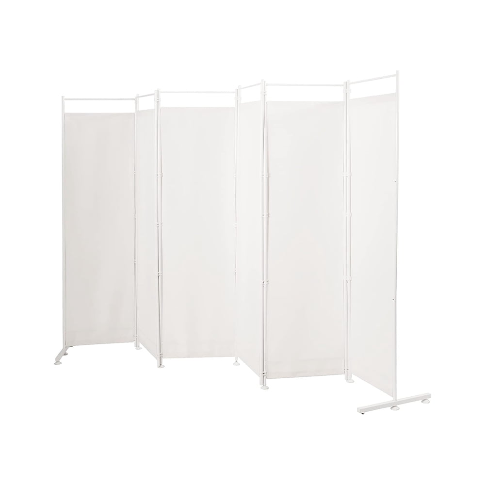6 Ft Room Divider, Freestanding Partition, 6 Panel Folding Wall Divider ...