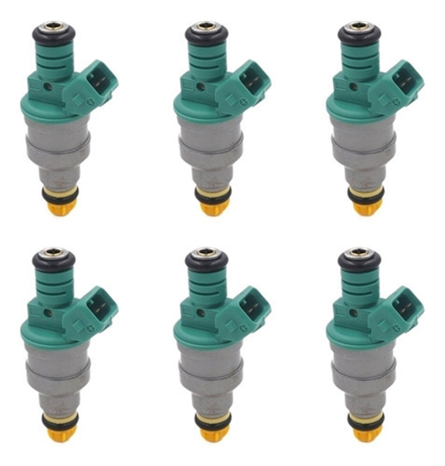 6 Fuel Injectors Jeep Cherokee Comanche 87-97 - Walmart.com