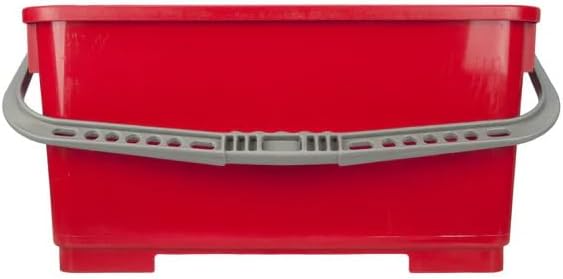 6 Gallon Durable Lightweight Mop Bucket with Squeegee Carrying Clips ...