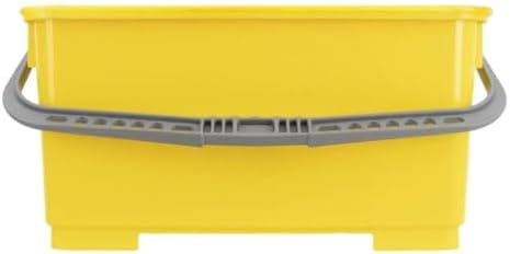 6 Gallon Durable Lightweight Mop Bucket with Squeegee Carrying Clips ...