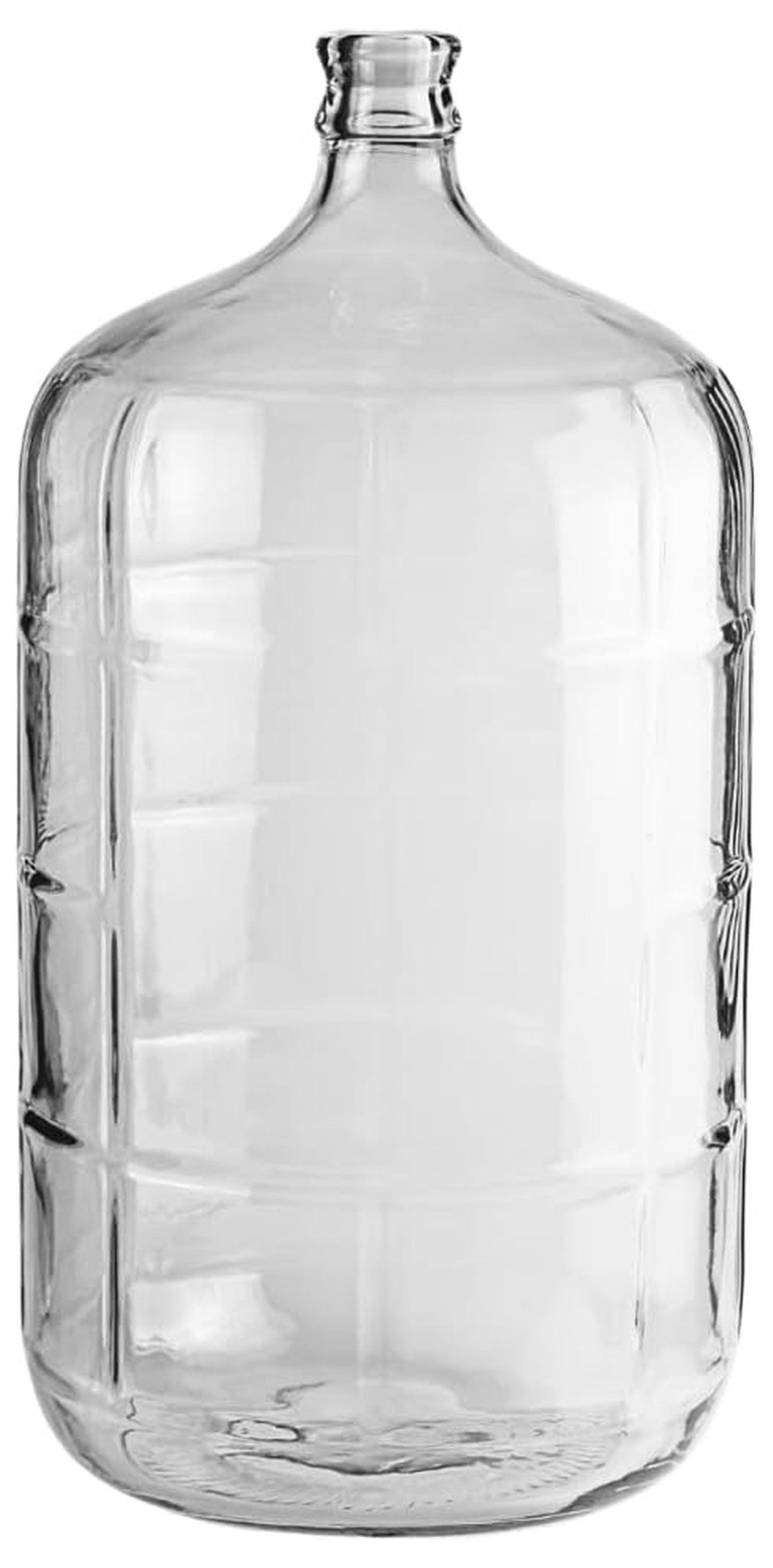 6 Gallon Glass Carboy | Clear Fermenter for Wine & Beer | Italian Glass ...