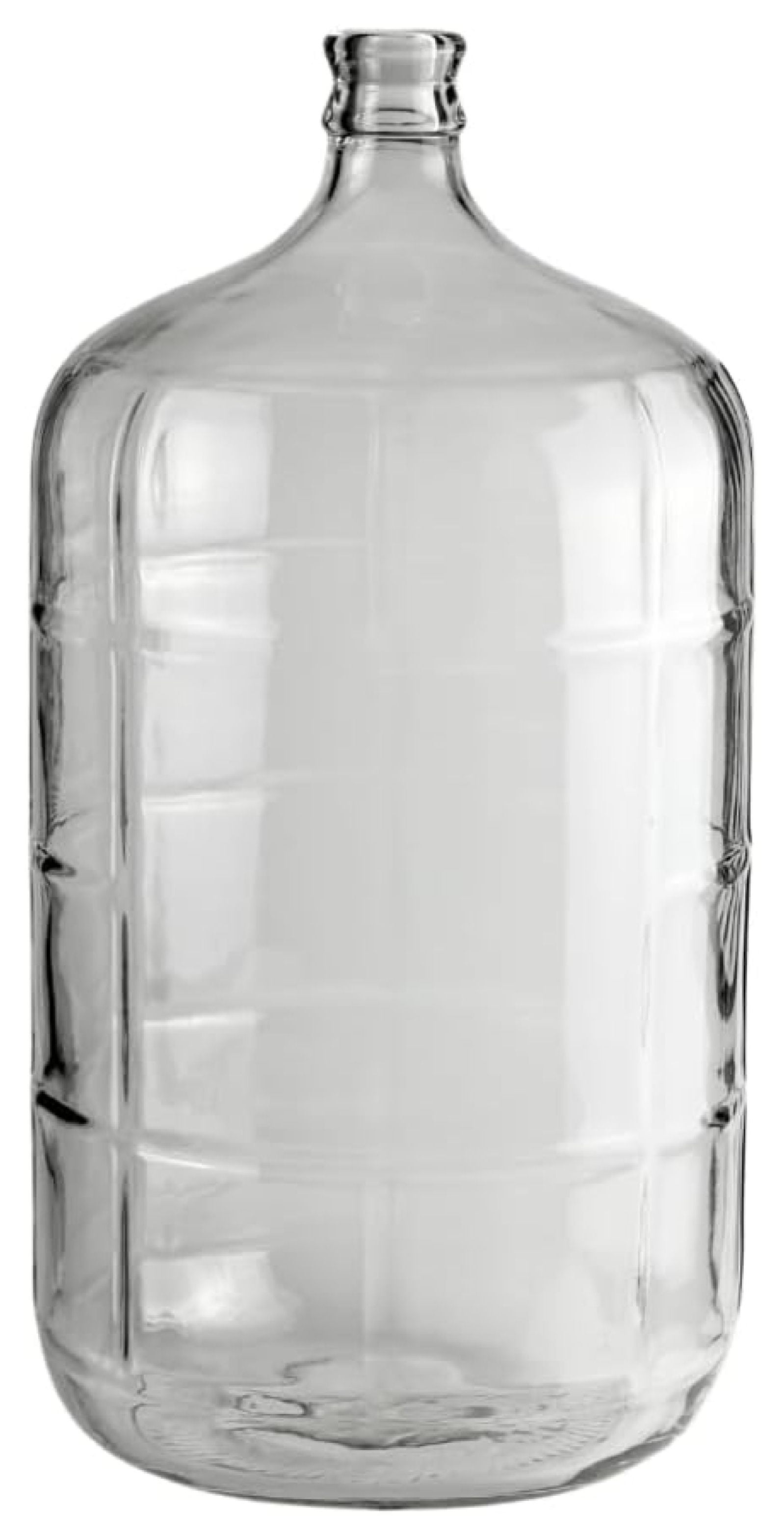 6 Gallon Glass Carboy | Made with Italian Glass | Clear | Food Grade ...