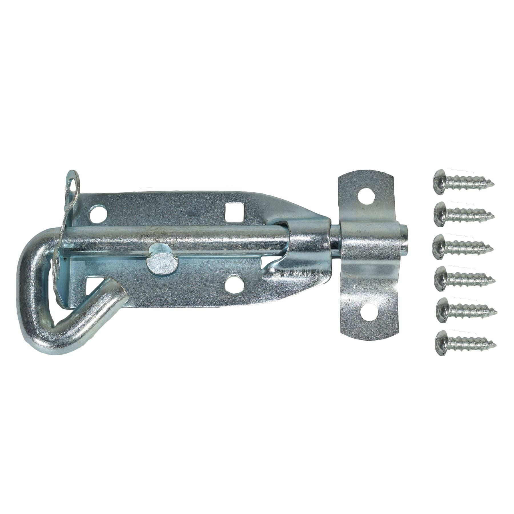 6" Galvanised Padbolt Gates Garages Shed Doors Latch Lock Screws ...