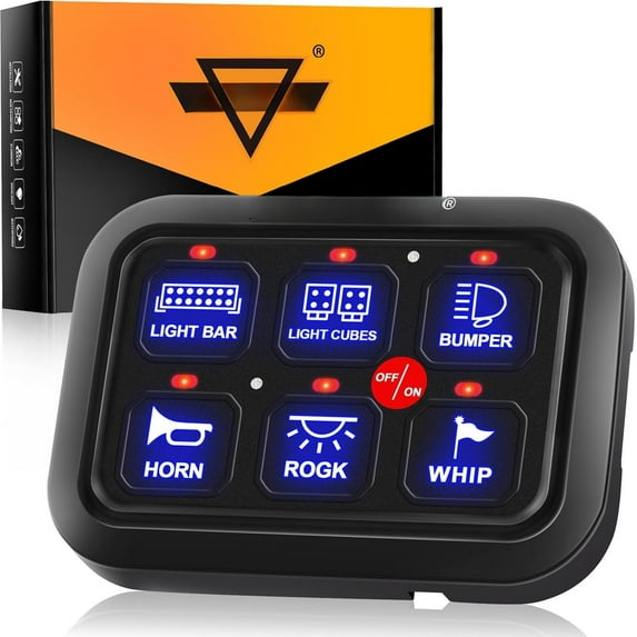 6 Gang Panel BC60 Universal Circuit Control Relay System Automatic ...