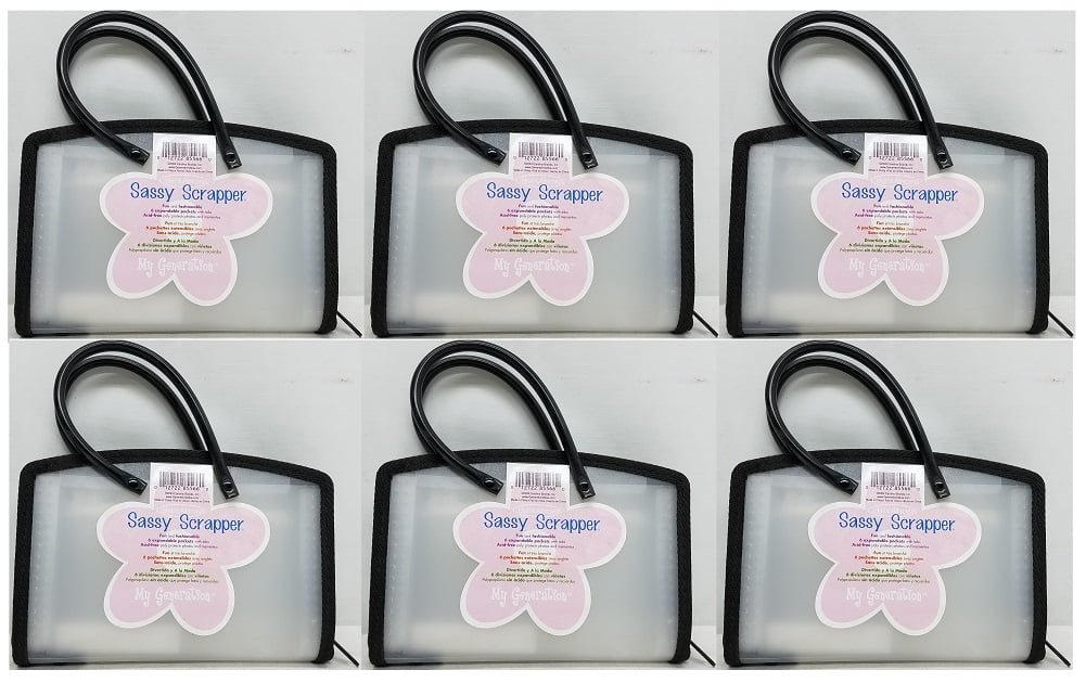 6 Generations Sassy Scrapper Scrapbook Sticker embellishment organizer ...