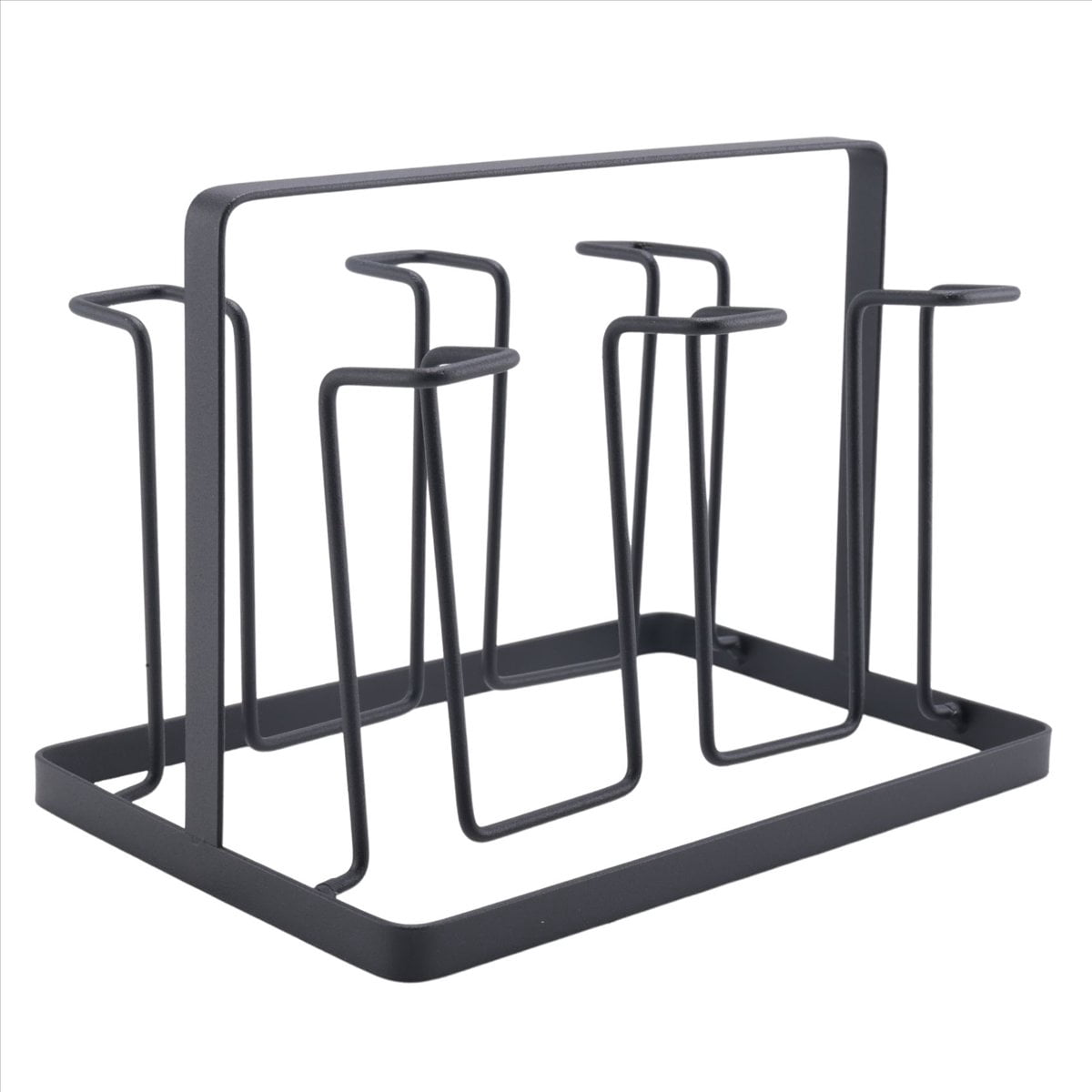 6 Glass Cups Stand Holder Drying Shelf Kitchen Water Cup Rack Home ...