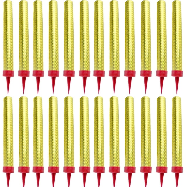 60 Gold Sparkler Birthday Candles, Sparkling Party Candles, Birthday ...