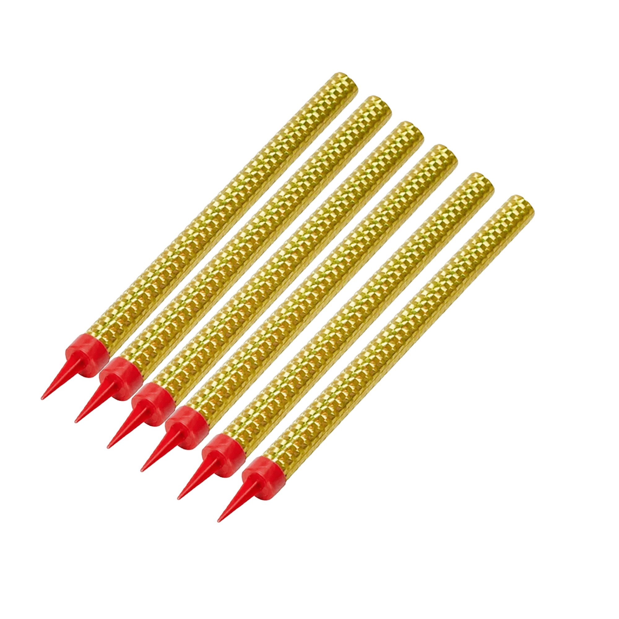 6 Gold Sparkler Birthday Candles, Sparkling Party Candles, Birthday and ...