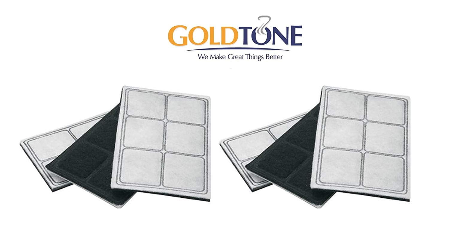 (6) GoldTone Replacement Activated Charcoal Pet Fountain Water Filters ...