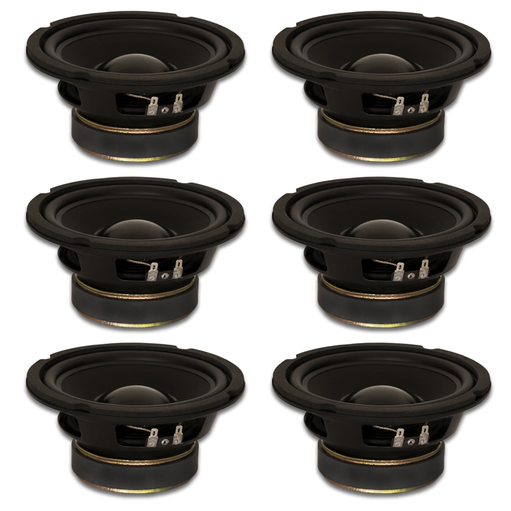 6 Goldwood Sound GW-6028 Rubber Surround 6.5" Woofers 170 Watts each ...