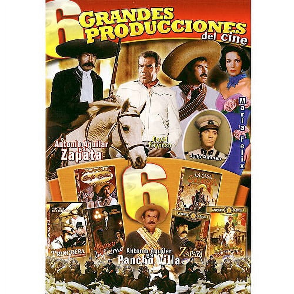 6 Grandes Inolvidables Cinema Del Cine (Spanish) - Walmart.com