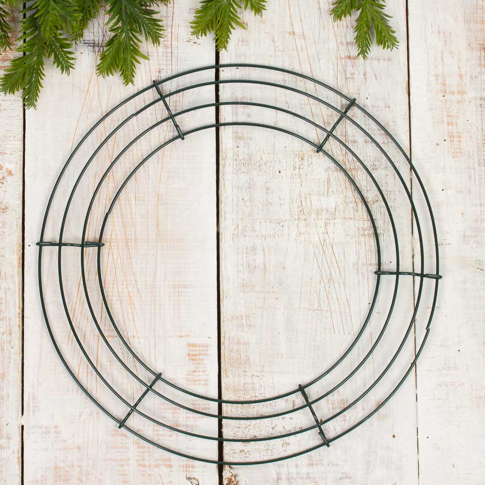 6 Green Box Wire Wreath Ring Frames (12 Inch): Your Creative Canvas for ...