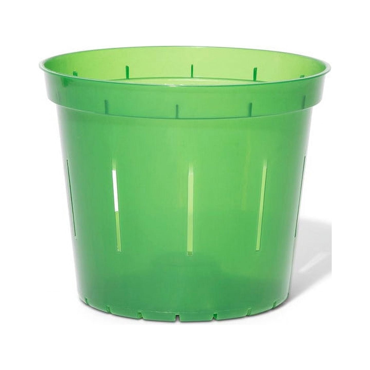 6" Green Emerald Slotted Orchid Pot (6 Pack) by rePotme - Walmart.com