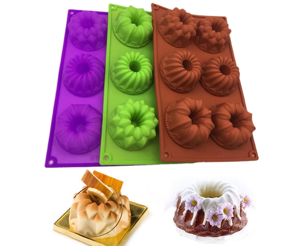 6 Grids Excellent Candy Mold Anti-deformed Portable Cake - Walmart.com