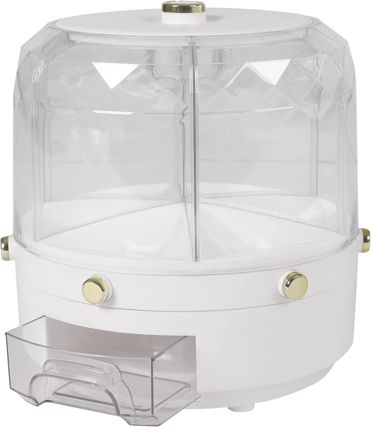 6 Grids Rice Food Grain Dispenser Rice & Grain Storage Container ...