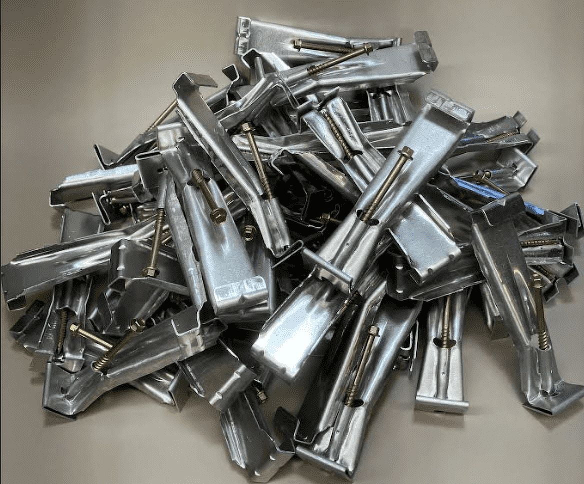 6" Gutter Hanger With Screw 6K | 50 COUNT | 6" Hidden Hanger | 6 ...