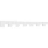 6"H x 1"P x 84"L Monroe Architectural Grade PVC Dentil Block Trim ...
