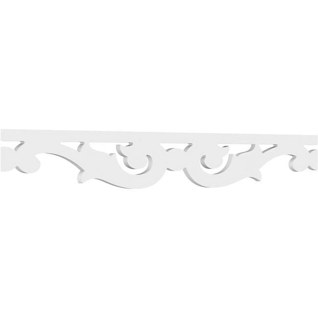 6"H x 5/8"P x 48"L Garcia Architectural Grade PVC Running Trim ...