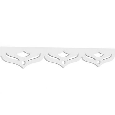 8"H x 5/8"P x 48"L Stanley Architectural Grade PVC Running Trim ...