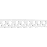 6"H x 5/8"P x 48"L Meridian Architectural Grade PVC Running Trim ...