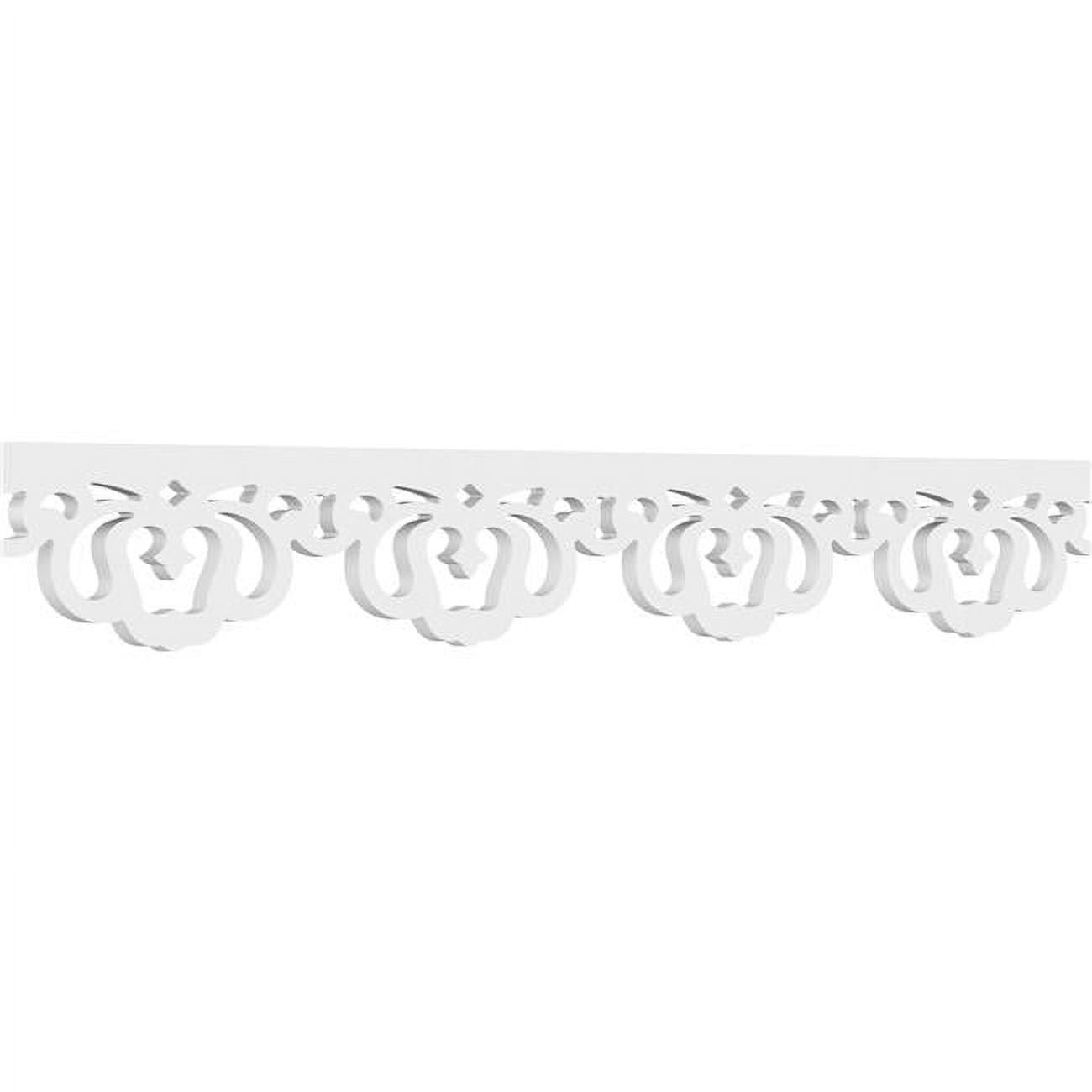 6"H x 5/8"P x 48"L Monroe Architectural Grade PVC Running Trim ...